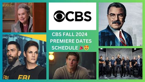 CBS Fall Premiere Dates Releases TV