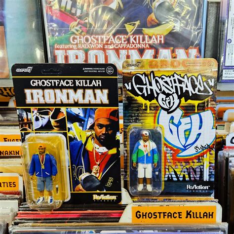 New Ghostface Killah Reaction Figures Amoeba Hollywood