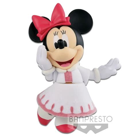 Disney Mickey Mouse Minnie Mouse Fluffy Puffy Q Posket 4099
