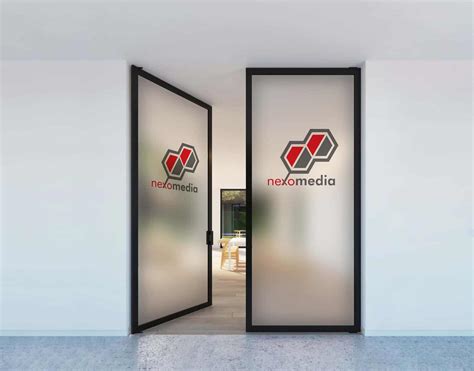 Print Your Logo For Office Shop Wall Glass Car Walldesign