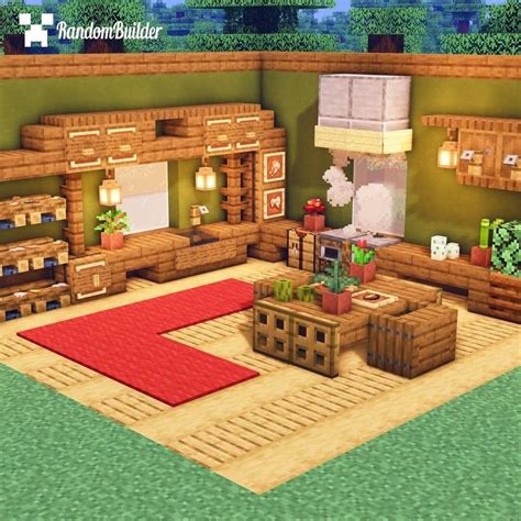 Build Your Dream Minecraft Living Room And Kitchen Design Tips