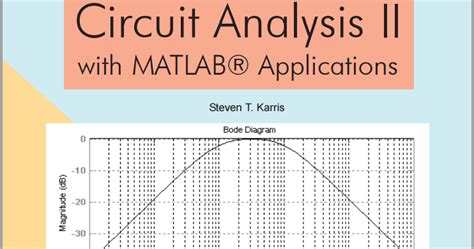 Circuit Analysis Ii With Matlab® Applications By Steven T Arris