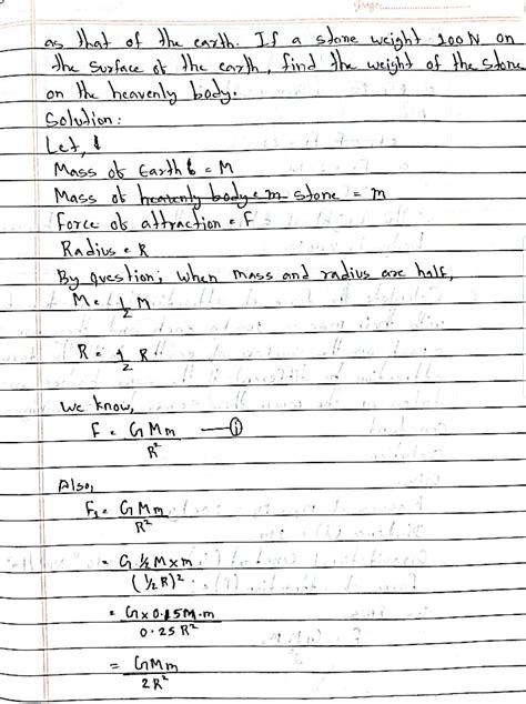 Force Class 10 Science Complete Notes Webnotee