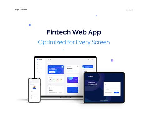 Circle Responsive Web App Behance