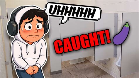 Caught Beating It In The School Bathroom Youtube