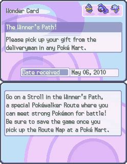 Winners Path Pokéwalker Course English Project Pokemon Forums