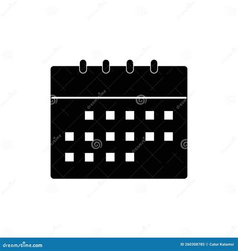 Calendar Icon Logo Vector Stock Illustration Illustration Of Holiday