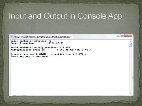 Dynamic Programming Matrix Chain Multiplication Pptx