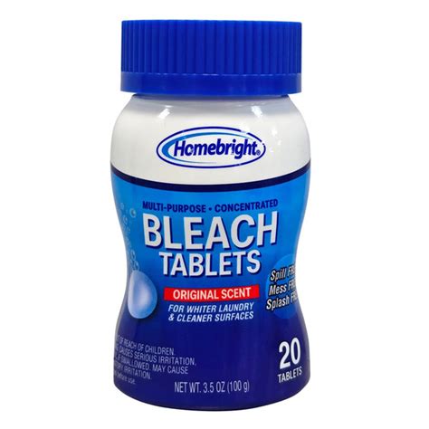 Dollar Tree Homebright Multi Purpose Concentrated Bleach Tablets