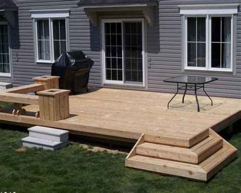 Simple Platform Deck Plans • Decks Ideas