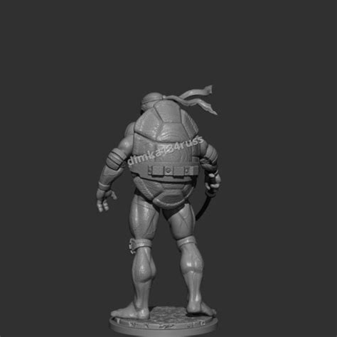 Download Stl File Ninja Turtle • 3d Printing Template ・ Cults