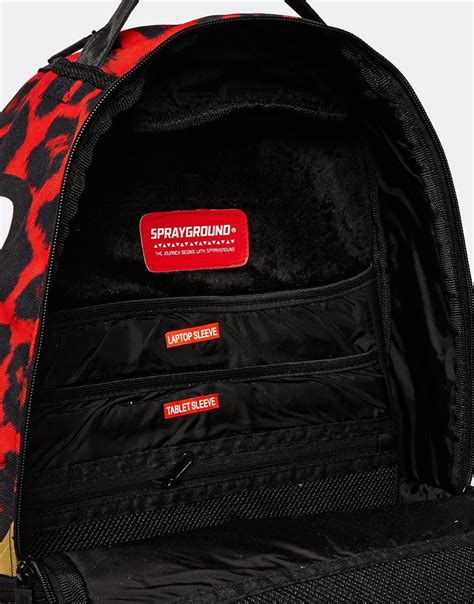 Sprayground Backpacks Red