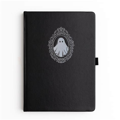 Cute Ghost Dot Grid Notebook Archer And Olive