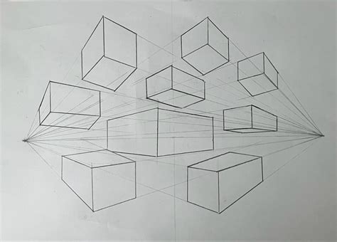 Cube One Point Perspective Artofit