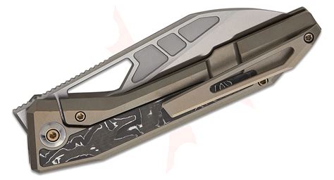 We Knife Company Robert Saniscalchi Inceptus Frame Lock Front Flipper