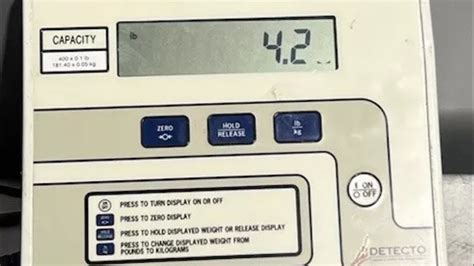 Calibration Adjustment Of Detecto 758c Old Style Youtube