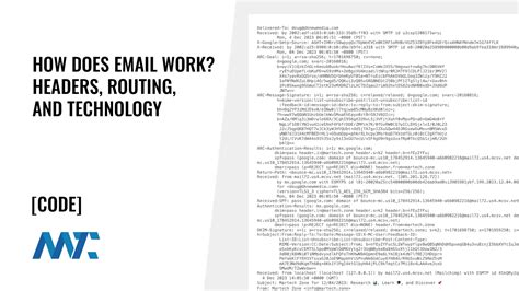 how does email work headers routing and technology martech zone