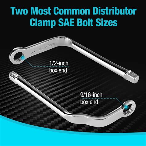 Duratech 2pcs Distributor Clamp Wrench Set