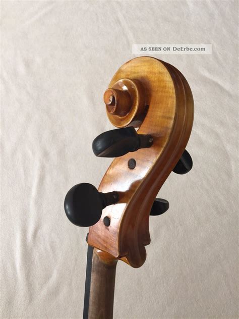 Sehr Schönes Cello Aus Vollmassiv Mit Schönem Muster Celli Massive Wood