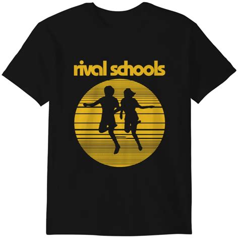 Rival Schools Logo Yellow 17 T Shirts Mens Classic T Shirt S Black Sold By Geo Law Sku 927767