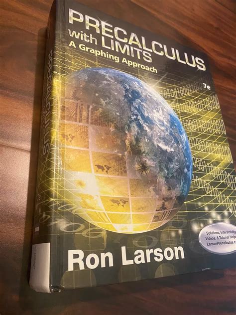 Precalculus With Limits Textbook