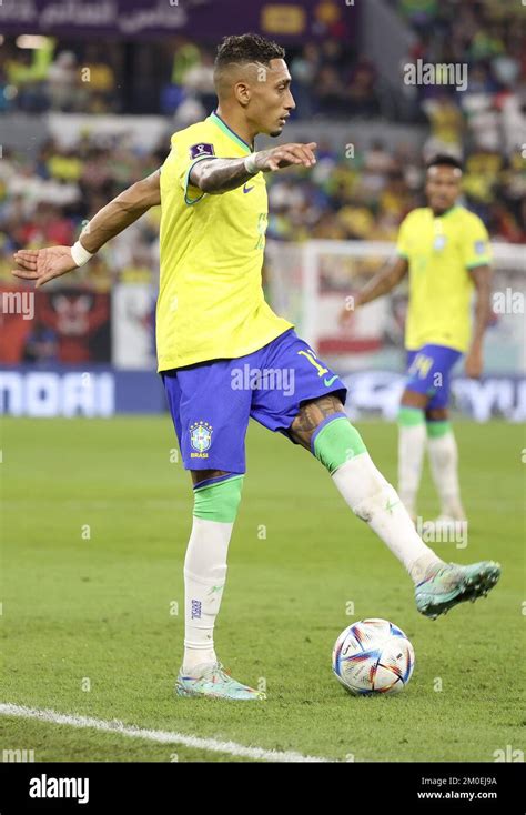 Raphinha Of Brazil During The Fifa World Cup 2022 Round Of 16 Football