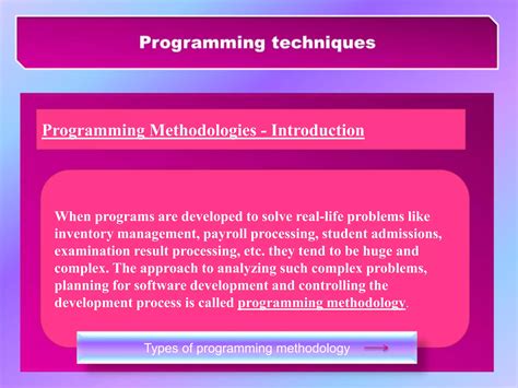 Ppt About Programming In Methodology Pptx Programming Languages