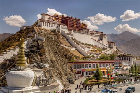 Tibet Temple Travel Jokhang Temple And Around Lhasa Tibet Wide