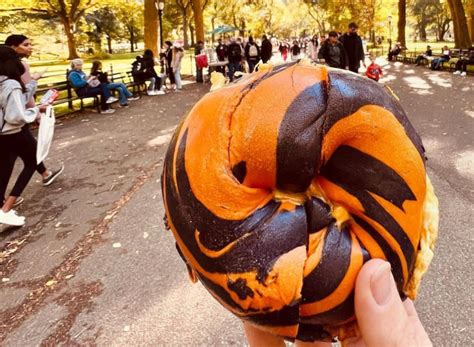 Liberty Bagels Halloween Bagel Is As Spooky As It Is Sweet