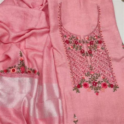 Linen Salwar Suit Material At Rs 1710 In Kolkata Id 2852872826630