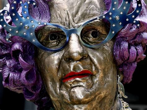Debate Over Dame Edna Everage Statue In Storage Herald Sun