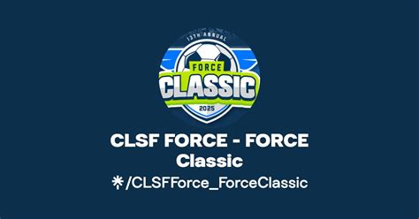 2025 Force Classic Instagram Facebook Tiktok Linktree