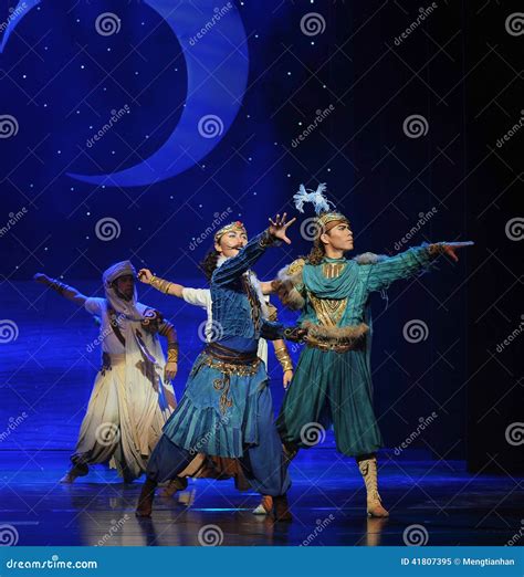 The Prince And His Partner Beard Hui Ballet Moon Over Helan Editorial Image Image Of Hardships