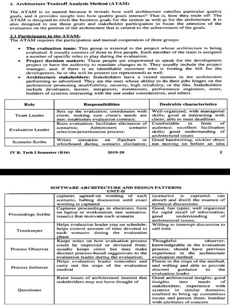 Sadp Unit 2 Modified Pdf Evaluation Costbenefit Analysis
