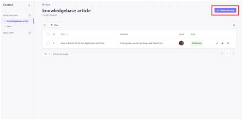 Create A Knowledge Base With React Strapi And Ai
