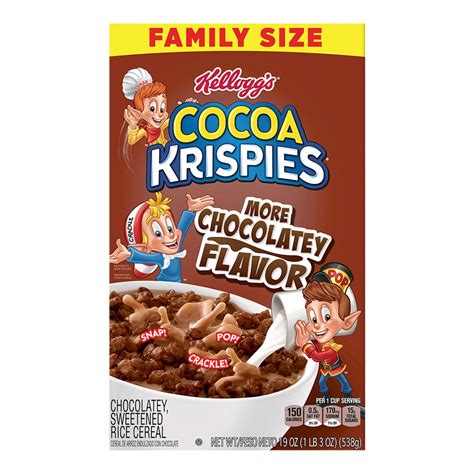 Rice Krispies Cocoa Krispies Cereal 190oz Kelloggs 19 Oz Shipt