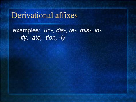Ppt Morphology Origins And Structures Of Words Powerpoint