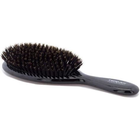 Profesional Brosse À Cheveux En Poils De Sanglier Naturels Idéale Pour Démêler Et Polir Les