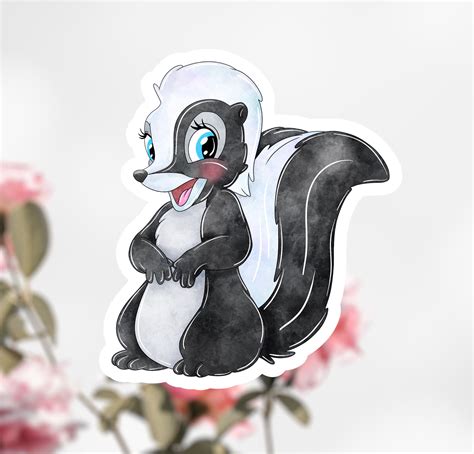 Bambi Flower The Skunk