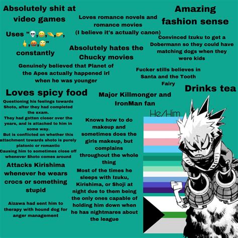 Katsuki Headcanons Hero Academia Characters Headcanon My Hero Academia Episodes