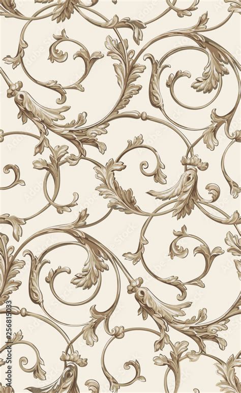 Vector Classic Seamless Pattern Background Classical Luxury Old Fashioned Classic Ornament