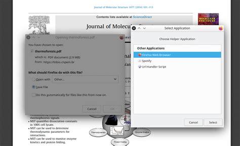 Firefox Installed With Snap Cant See Other Applications Example
