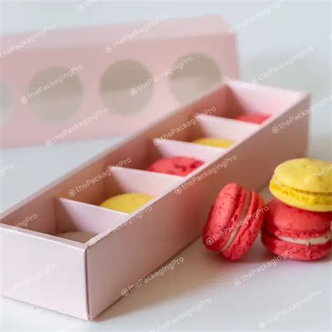 Custom Design Eco Friendly Macaron Packaging Box Small Macaron Boxes