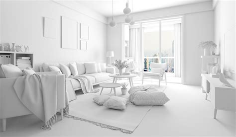 Premium Photo 3d Render Of Beautiful Interior Render Setup
