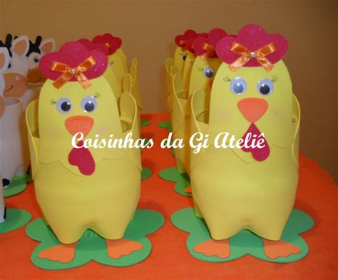 Coisinhas Da Gi Ateliê Enfeites De Mesa Bichinhos Da Fazenda Na