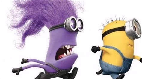 Despicable Me Purple Minions Wallpaper