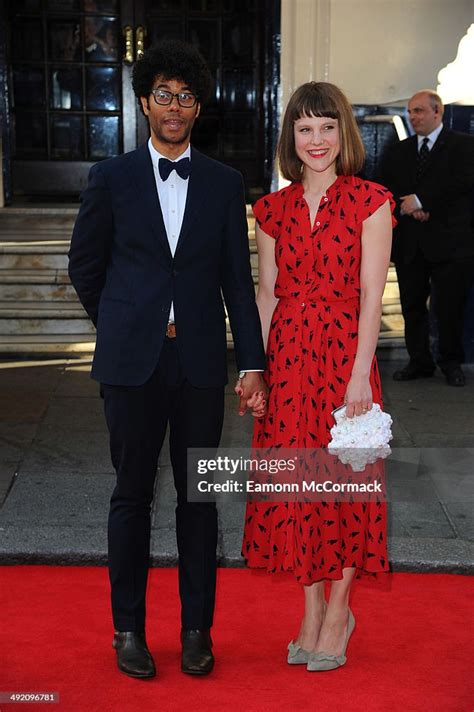 Richard Ayoade And Lydia Fox Attends The Arqiva British Academy News