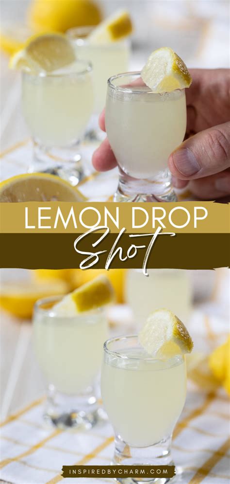 Lemon Drop Shot Lemon Drop Shots Lemon Drop Shot Recipes
