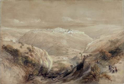 David Roberts Ra Jerusalem From The South David Roberts Ra