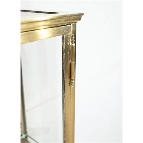 Small Brass Display Case 1930s In 2024 Display Case Brass Display